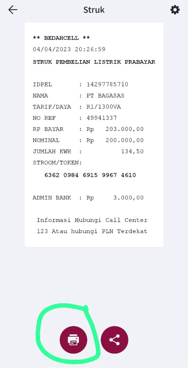 Cetak Struk - ArjunaPulsaCenter.com